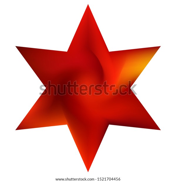 Collection Hexagram Colored Backgrounds Traditional Sacred Stock Vector ...