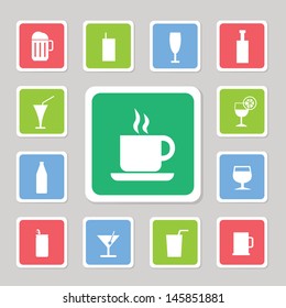 Collection Icons Set Use Stock Vector (Royalty Free) 145851881 ...