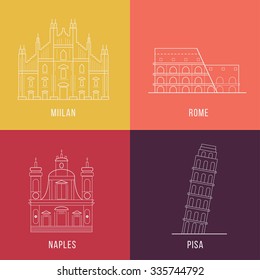 1,868 Duomo Milano Icona Images, Stock Photos & Vectors | Shutterstock