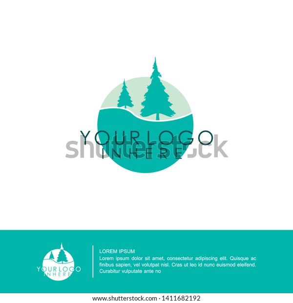 Collection Leaf Logos Health Trees Preserving Stock Vector (Royalty ...