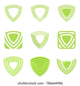 Collection Logo Design Shapes Stock Vector (Royalty Free) 786644986 ...
