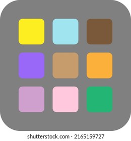 Collection Many Icons Summarized Stock Vector (Royalty Free) 2165159727 ...