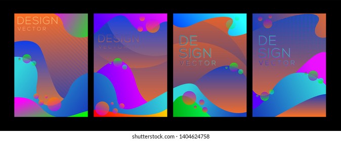 Collection Modern Graphic Design Elements Banners Stock Vector (Royalty ...