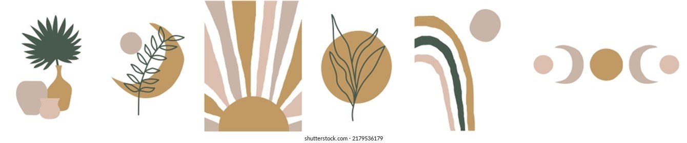 6,988 Boho tree branch vector Images, Stock Photos & Vectors | Shutterstock