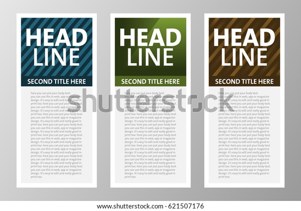 Collection Modern Text Box Web App Stock Vector (Royalty Free ...