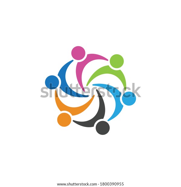 Collection People Icons Circle Vector Concept Stock Vector (Royalty ...