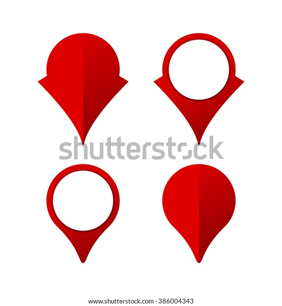 Collection Pinpoint Icons Logo Map Applications : image vectorielle de ...