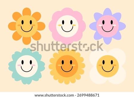Flower Smiley Face | Free download on ClipArtMag