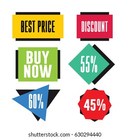 Collection Sale Logo Vector Template Stock Vector (Royalty Free ...