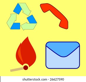 Collection Symbols Stock Vector (Royalty Free) 26627590 | Shutterstock