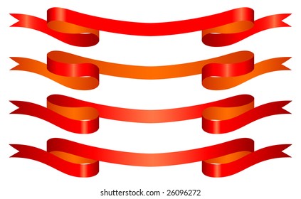 Collection Tapes Vector Illustration Stock Vector (Royalty Free ...
