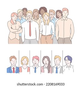 Collection Vector Images People Action Top Stock Vector (Royalty Free ...