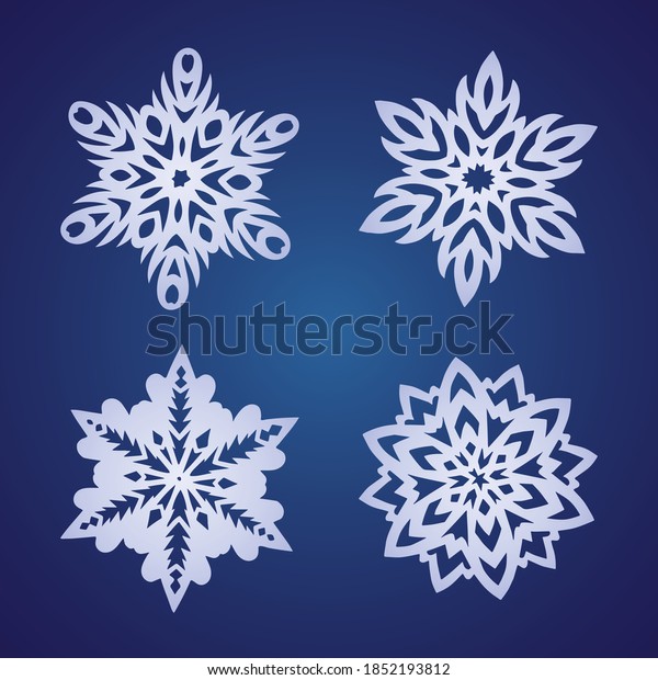 Collection Vector Light Gradient Fairy Detailed Stock Vector (Royalty ...