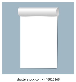 Collection White Papers Ready Your Message Stock Vector (Royalty Free ...