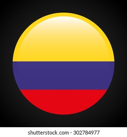 Colombian Emblem Design Vector Illustration Eps10 Stock Vector (Royalty ...