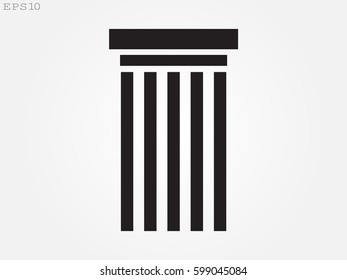 Colon Logo Icon Vector Illustration Eps10 Stock Vector (Royalty Free ...