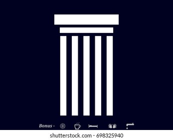 Colon Logo Icon Vector Illustration Eps10 Stock Vector (Royalty Free ...