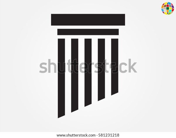 Colon Logo Icon Vector Illustration Eps10 Stock Vector (Royalty Free ...