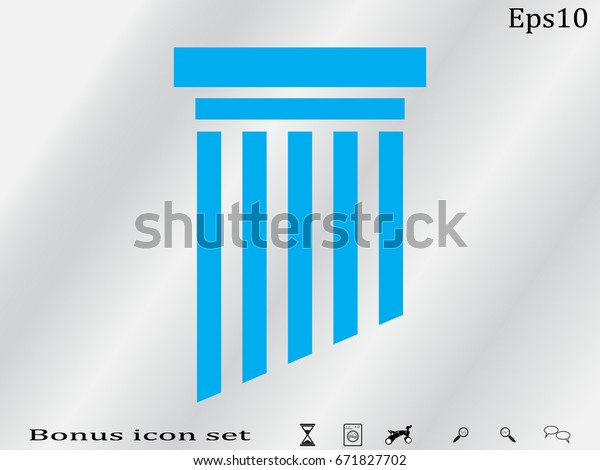 Colon Logo Icon Vector Illustration Eps10 Stock Vector (Royalty Free ...