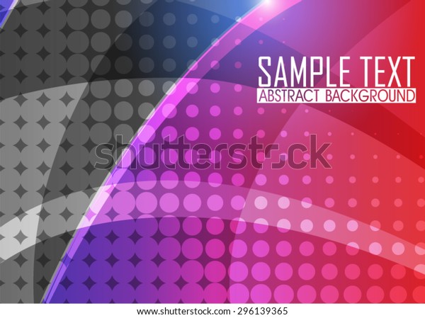Color Abstract Background Stock Vector (Royalty Free) 296139365 ...