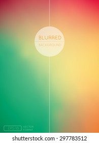 Color Abstract Blurred Backgrounds Stock Vector (Royalty Free ...