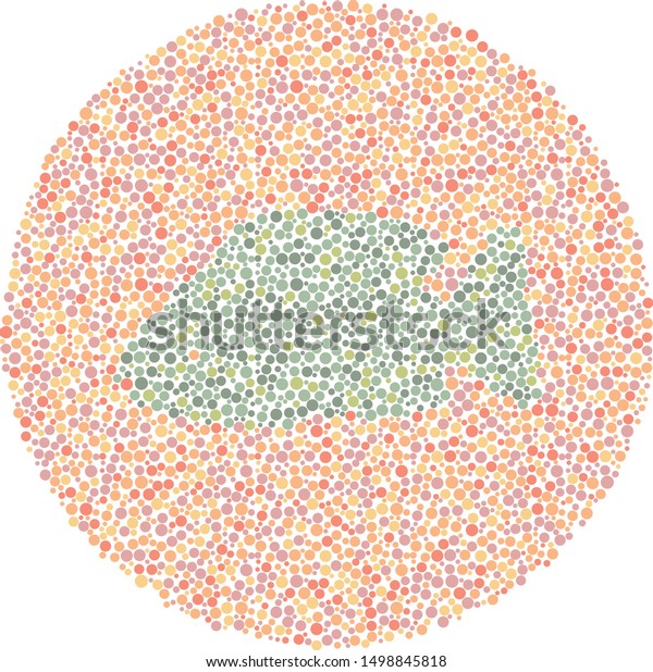 Color Blind Test Fish: เวกเตอร์สต็อก (ปลอดค่าลิขสิทธิ์) 1498845818 ...
