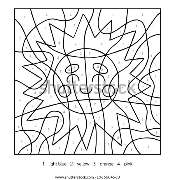 2,130 Sun Worksheet Images, Stock Photos & Vectors | Shutterstock