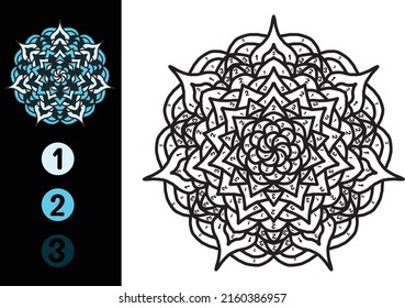 3.054 Mandala Numbers Stock Vectors and Vector Art | Shutterstock
