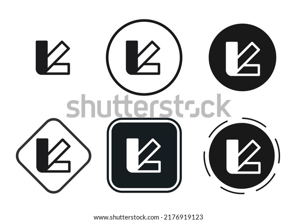 Color Card Icon Set Website Set Stock Vector (Royalty Free) 2176919123 ...