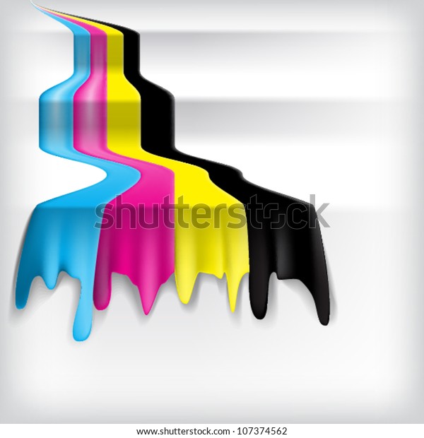 Color Cmyk Flow Eps10 Vector Stock Vector (Royalty Free) 107374562 ...