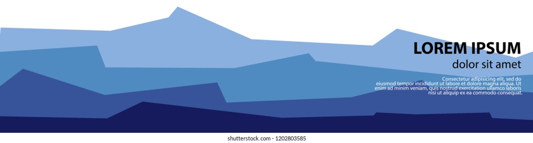Color Combination Template Banner Header Background Stock Vector ...