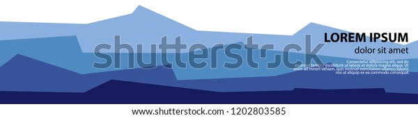 Color Combination Template Banner Header Background: vector de stock ...