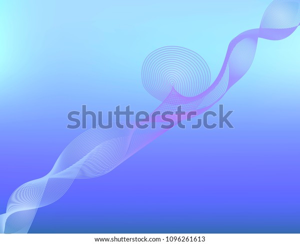 Color Curve Lines Design Element Vector Stock Vector (Royalty Free ...