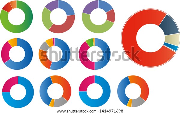 Color Diagram Chart Vector Illustration Stock Vector (Royalty Free ...