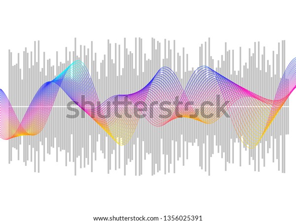 Color Equalizer Isolated On White Background Stock Vector (Royalty Free ...