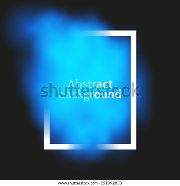 Color Fog Frame Vector Illustration Stock Vector (Royalty Free ...