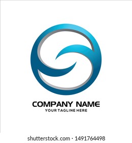 Color Full Swoosh S Vector Template: เวกเตอร์สต็อก (ปลอดค่าลิขสิทธิ์ ...