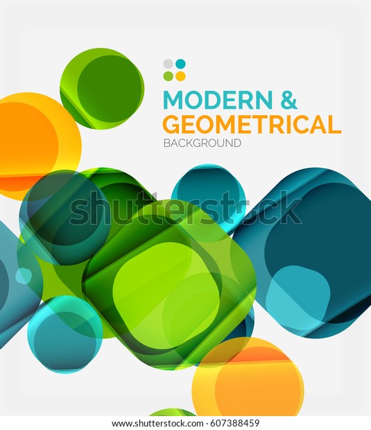 Color Glossy Squares Round Angles Composition: เวกเตอร์สต็อก (ปลอดค่า ...
