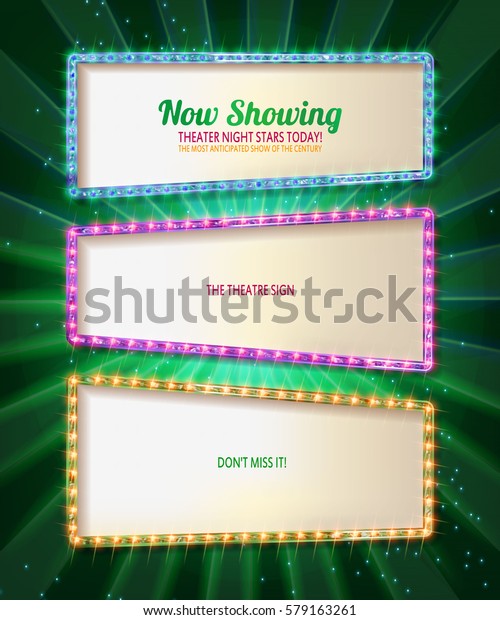 Color Gold Frame Retro Comic Design Stock Vector (Royalty Free ...