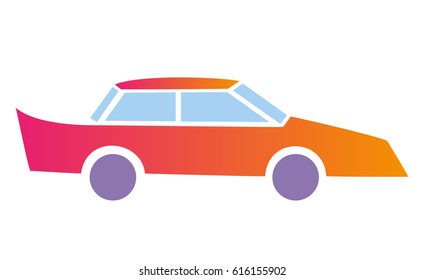 Color Icon Car Stock Vector (Royalty Free) 616155902 | Shutterstock