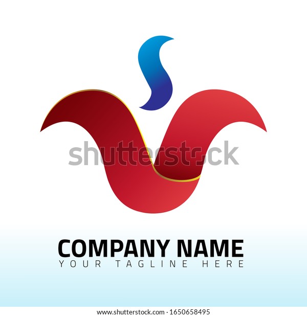 Color Logo Company Vector Design Stock Vector (Royalty Free) 1650658495 ...