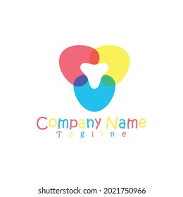 Color Logo White Background Stock Vector (Royalty Free) 2021750966 ...