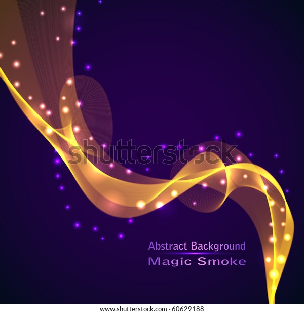 Color Magic Smoke Background Stock Vector (Royalty Free) 60629188 ...