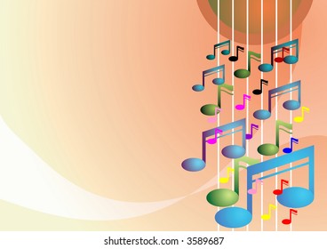 Color Music Stock Vector (Royalty Free) 3589687 | Shutterstock