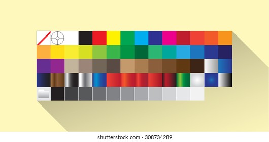 Test Screen: เวกเตอร์สต็อก (ปลอดค่าลิขสิทธิ์) 23923921 | Shutterstock