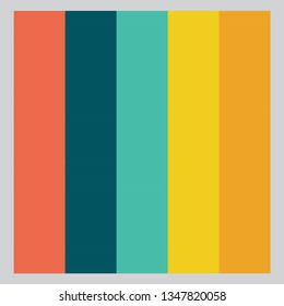 Color Palettes Vol 2 Includes Plenty Stock Vector (Royalty Free) 1347820058