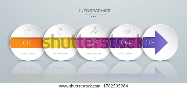 Color Plate Circle Chart Origami Paper Stock Vector (Royalty Free ...