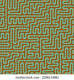 Color Rhombus Tile Tessellation Pattern Illustration Stock Vector ...