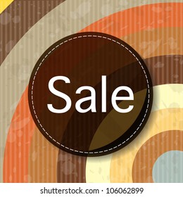 Color Sale Poster Text Vector Illustration Stock Vector (Royalty Free ...