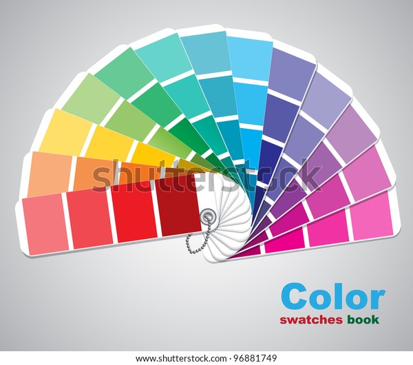 Color Swatches Vector Illustration Stock Vector (Royalty Free) 96881749 ...